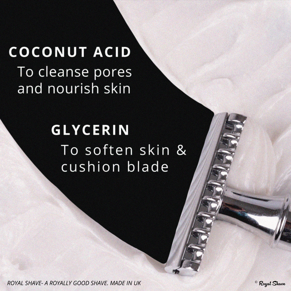 Royal Shave Luxury Shaving Cream- Bergamot, Sandalwood, or Sweet Tobac