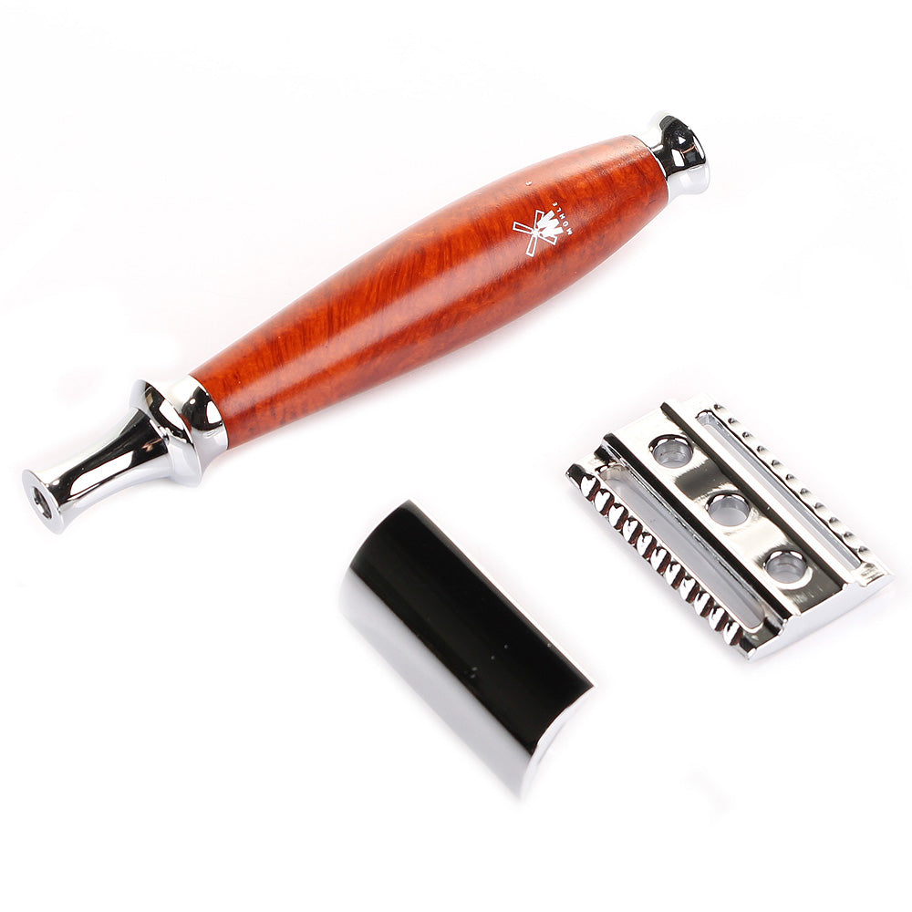 Muhle Purist Double Edge Safety Razor, Briarwood – Royal Shave