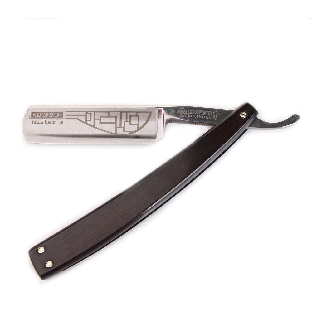 Dovo Master’s 6-8” Full Hollow Straight Razor with Heel, Grenadille ...