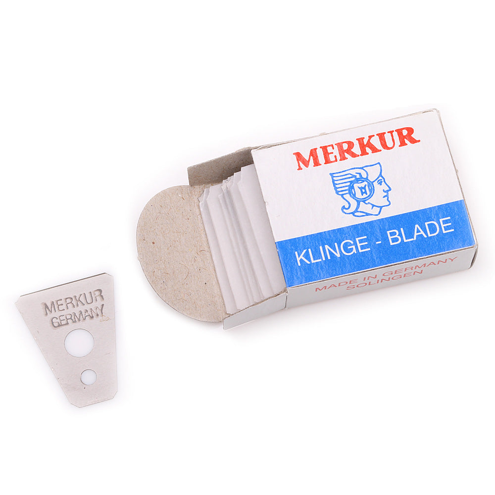 Merkur Platinum Moustache Blades | Royal Shave