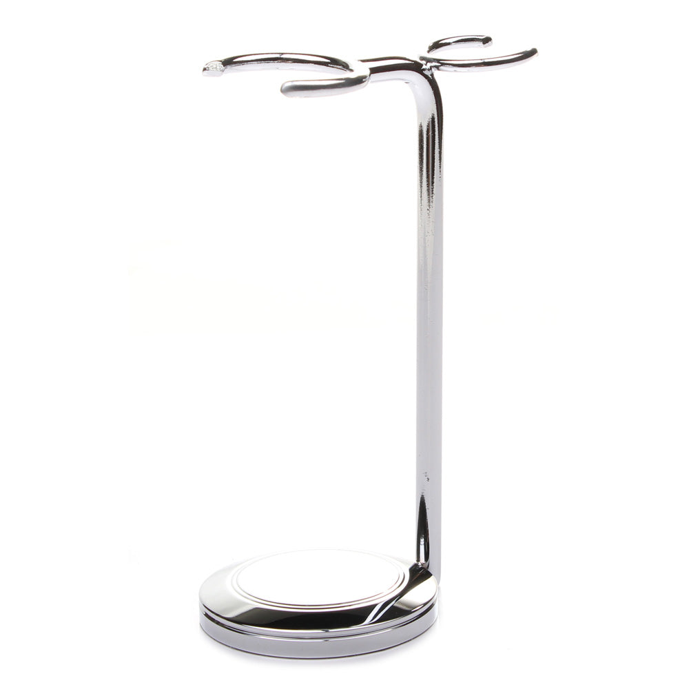 Royal Shave Chrome Shaving Brush and Razor Stand | Royal Shave